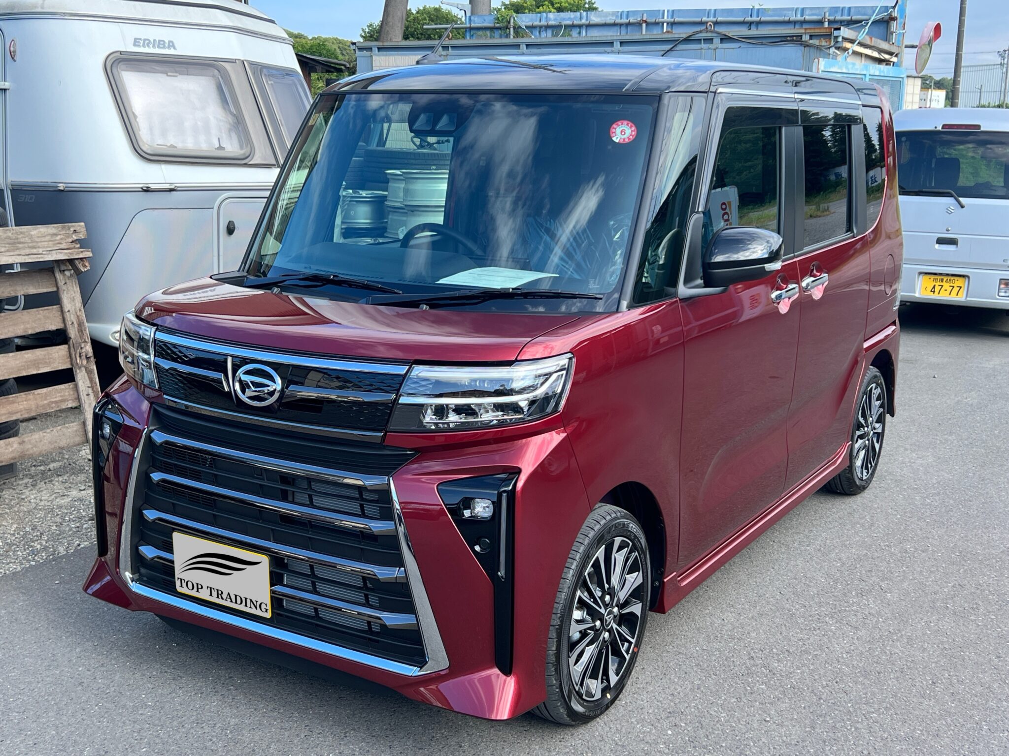 新車タントカスタム RS LA650S 納車 | 有)トップトレーディング